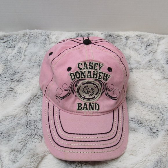 BV3 | Accessories | Signed Casey Donahew Band Adult Hat Cap Pink ...